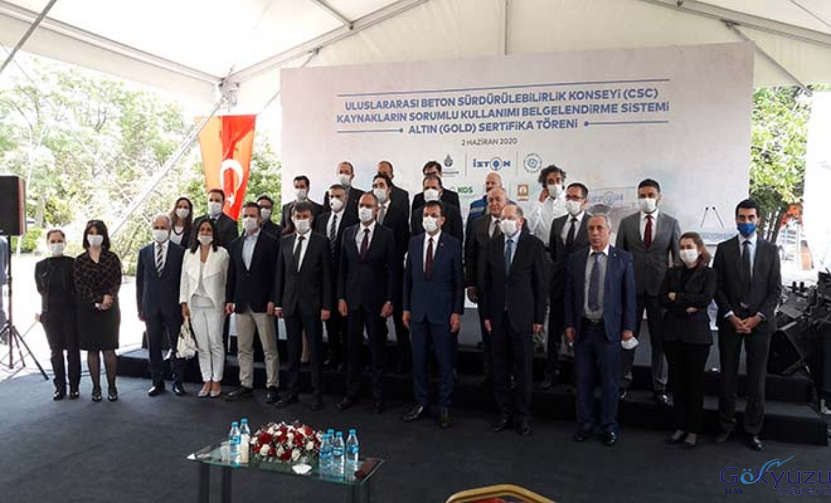 İSTON Hadımköy Fabrikası'na "Altın"sürdürülebilirlik belgesi - Gökyüzü ...